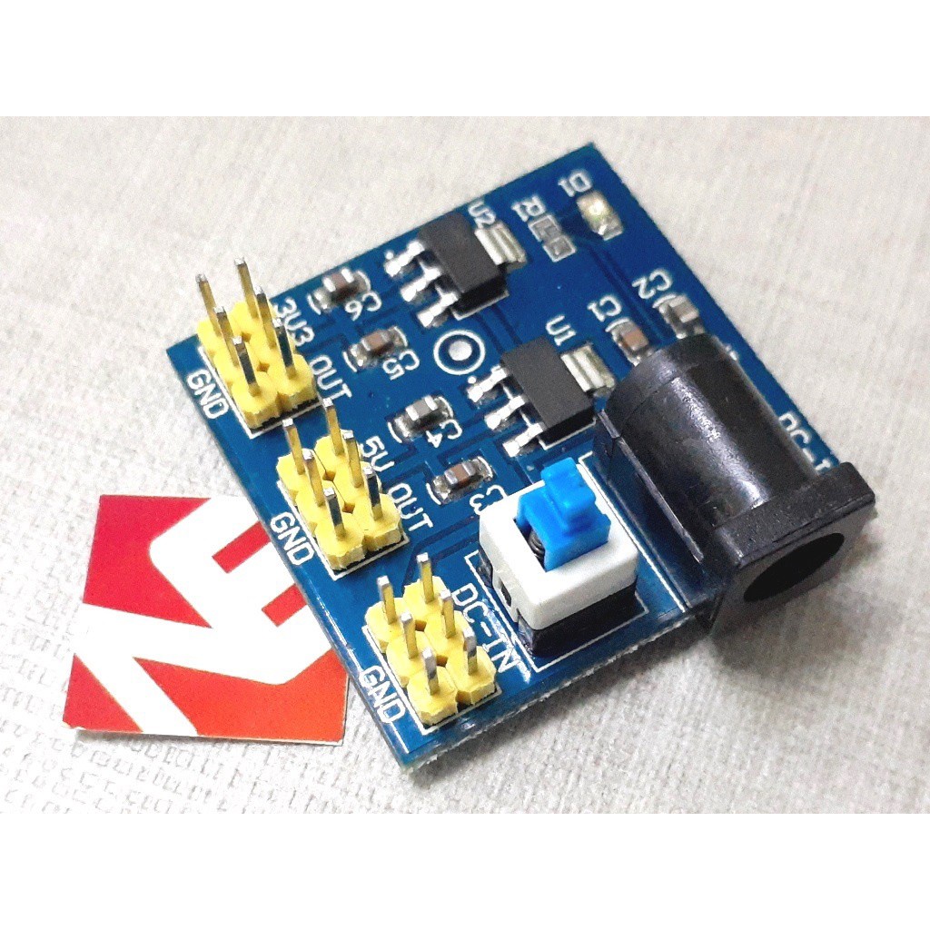 Power Breakout Board Step Down Converter 12V to 3.3V 5V 12V Multi ...