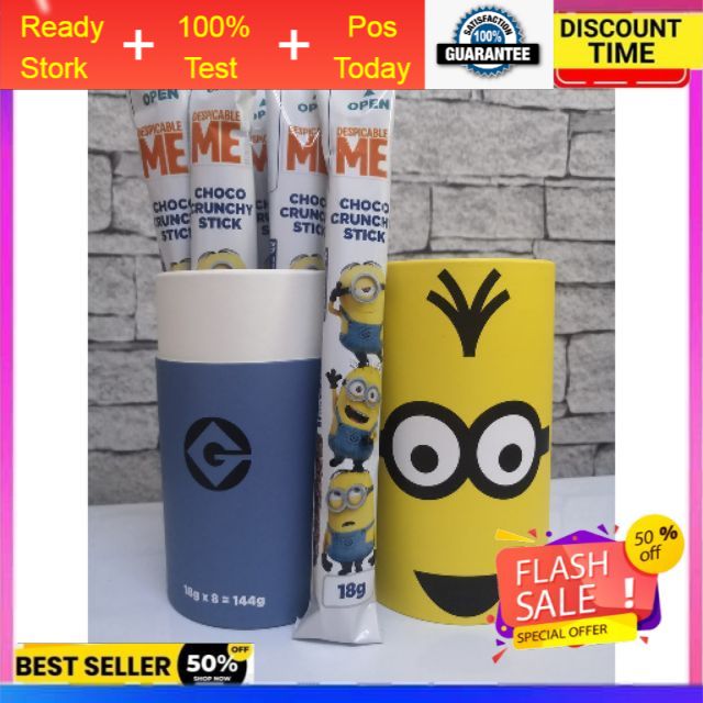 Minion Choco Stick Honey Butter Felver 🔥 Minions 巧克力棒 (Minions Choco ...