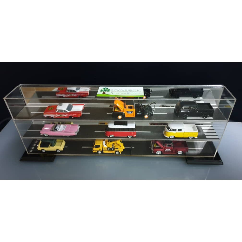 Acrylic Mirror Hotwheels And Tomica Display Case | Shopee Malaysia