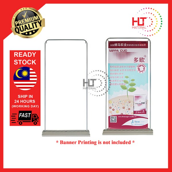 (Ready stock at Malaysia) Banner Stand Outdoor/Water Base Standee/Door ...