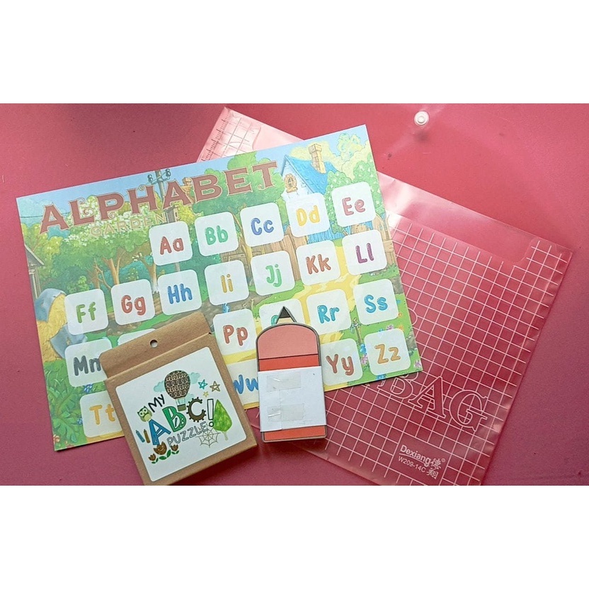 BILINGUAL ALPHABET Montessori Game for Kindergarteners and Preschoolers ...