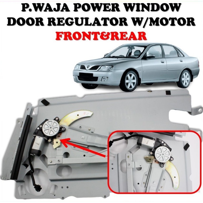 🎁FREE GIFT🎁Proton Waja Power Window Gear / Window Regulator / Door Gear ...