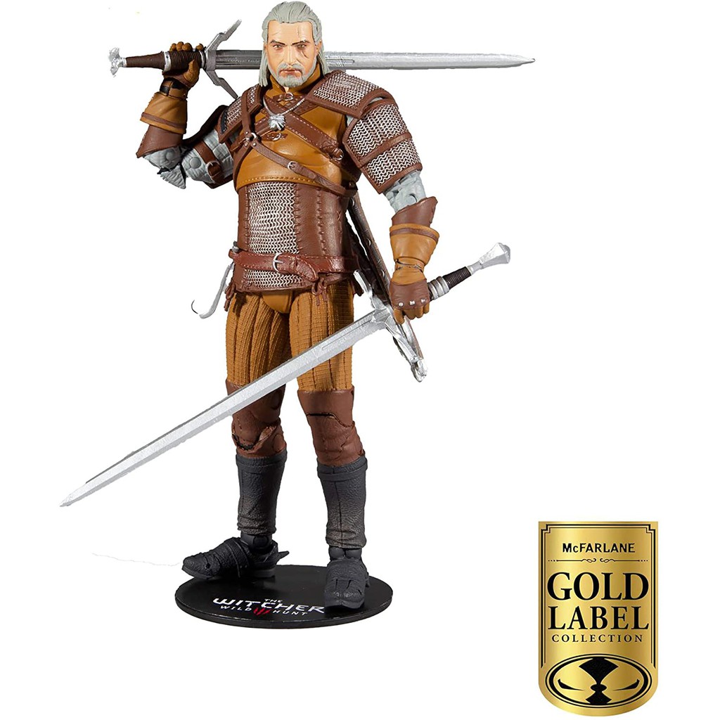 Mcfarlane The Witcher 7-inch The Witcher Ii Gaming Model - Geralt of ...