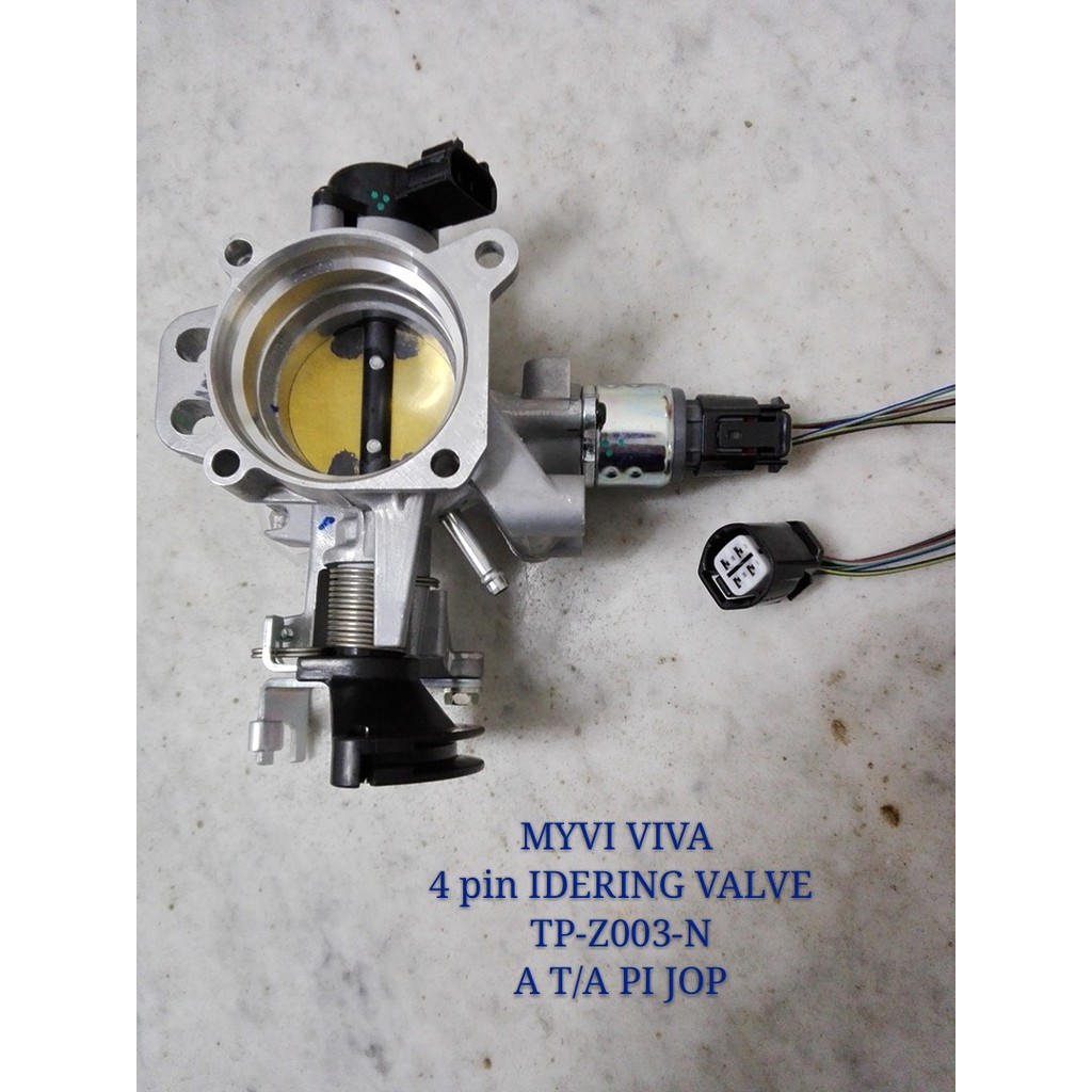 SOCKET 4 PIN IDLE VALVE FOR PERODUA MYVI, VIVA, ALZA, AVANZA | Shopee ...