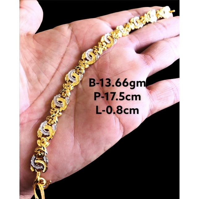 Rantai tangan fesyen..emas 916 tulen | Shopee Malaysia Rantai tangan fesyen..emas 916 tulen | Shopee Malaysia