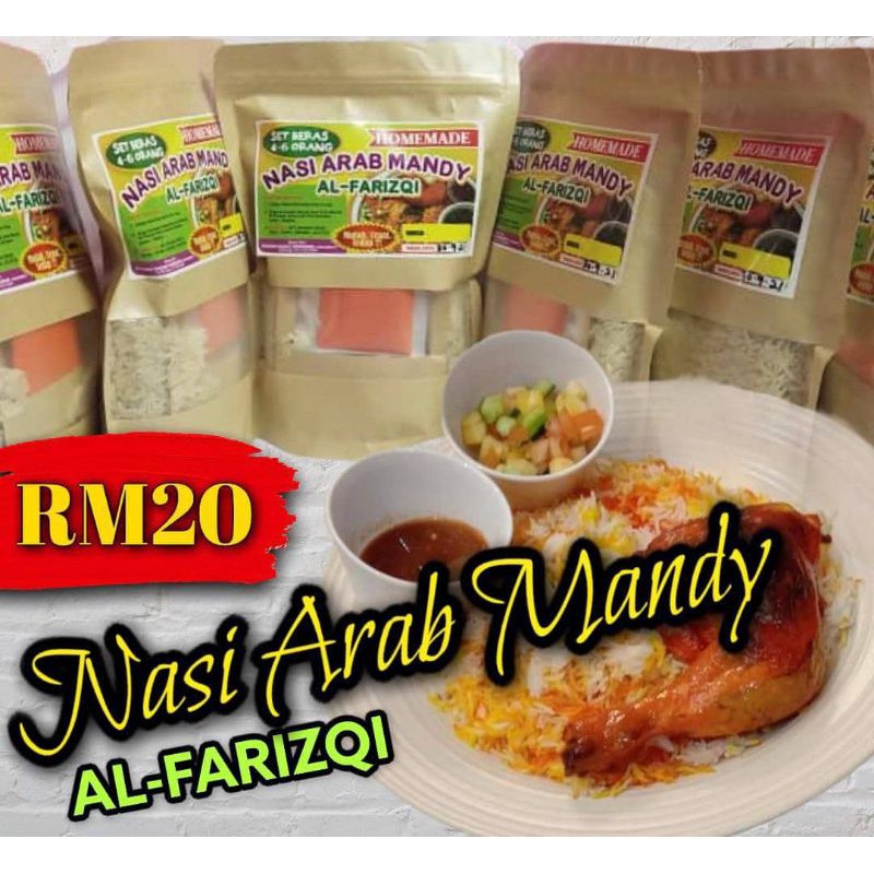 NASI ARAB MANDY BY AL FARIZKI | Shopee Malaysia