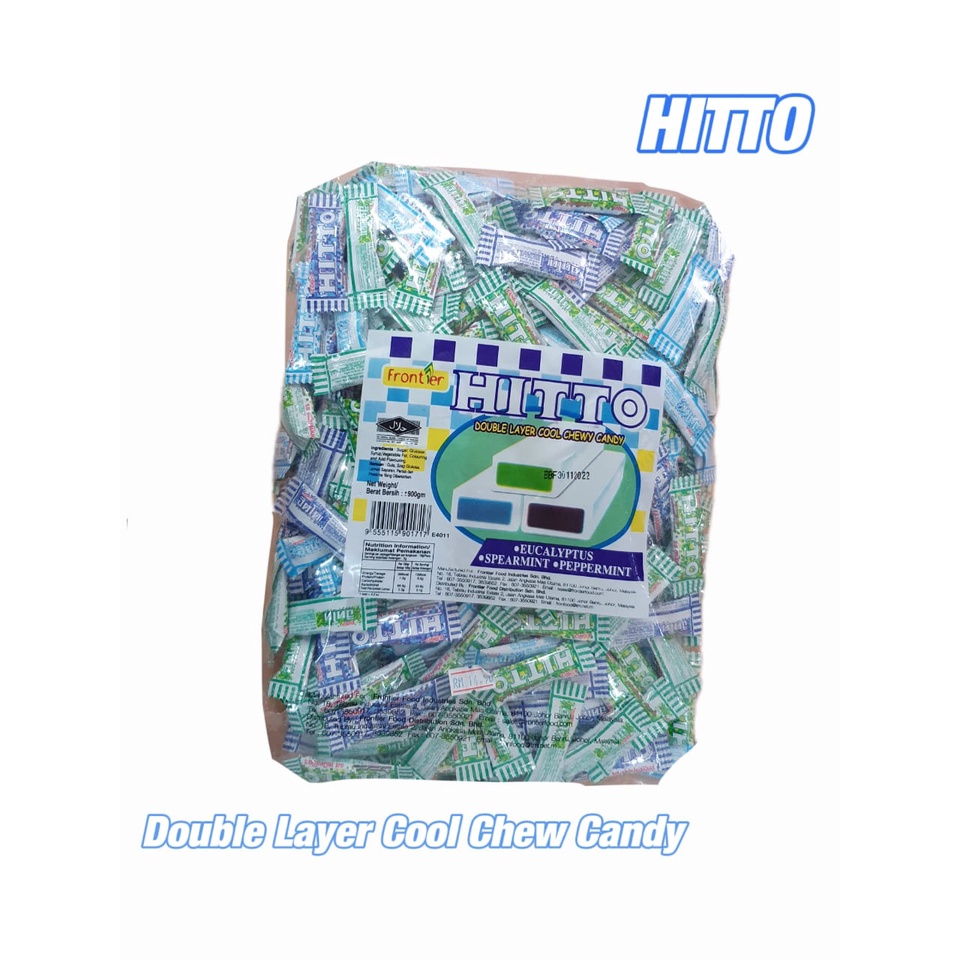Hitto Double Layer Cool Chewy Candy 900g Halal | Shopee Malaysia
