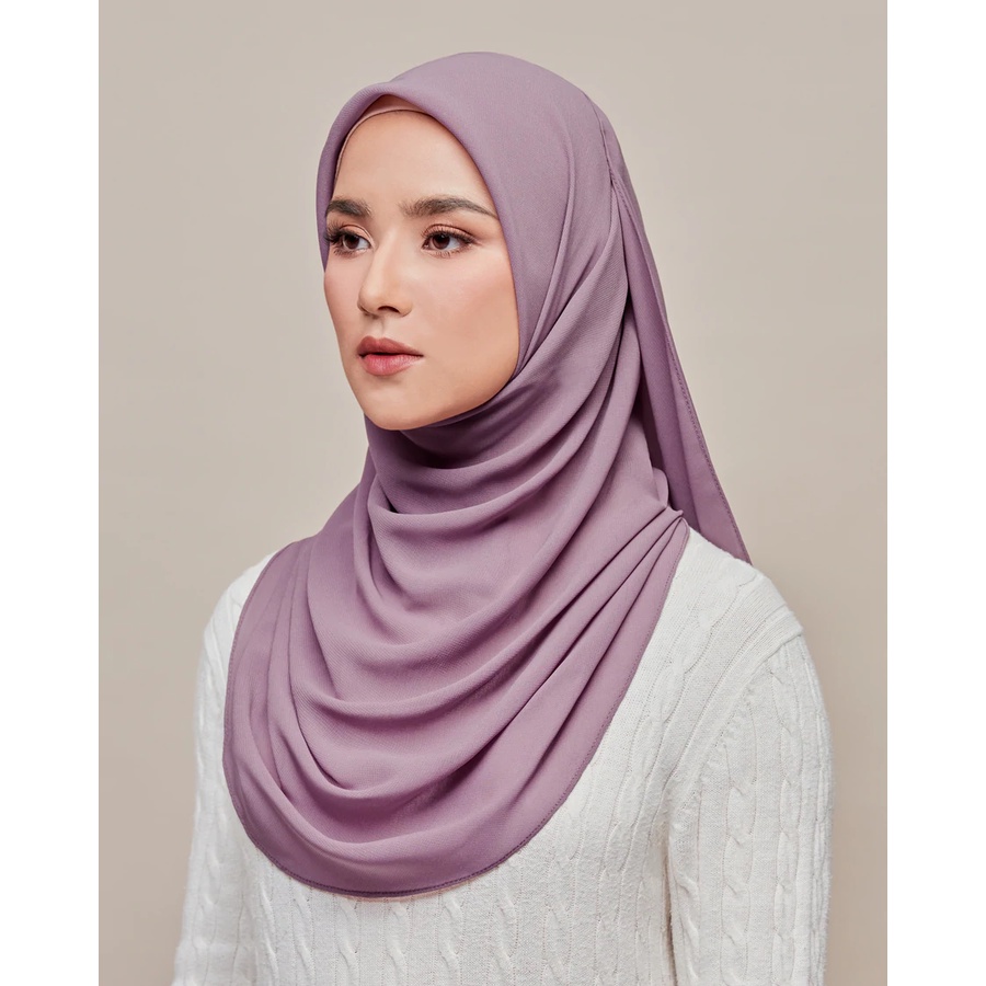 Tudung Ruffle - Lilit Sakura Collection (Improvised Version) | Shopee ...
