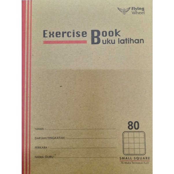Exercise book 80 pages (19s) | Shopee Malaysia