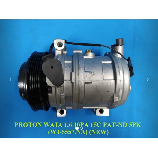 PROTON WAJA 1.6 10PA 15C PATCO -ND 5PK (NEW) COMPRESSOR WJ-5557.NA NYGP ...