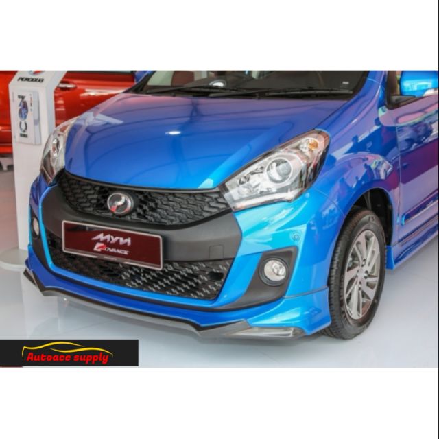 Myvi se icon front skirt with paint oem | Shopee Malaysia