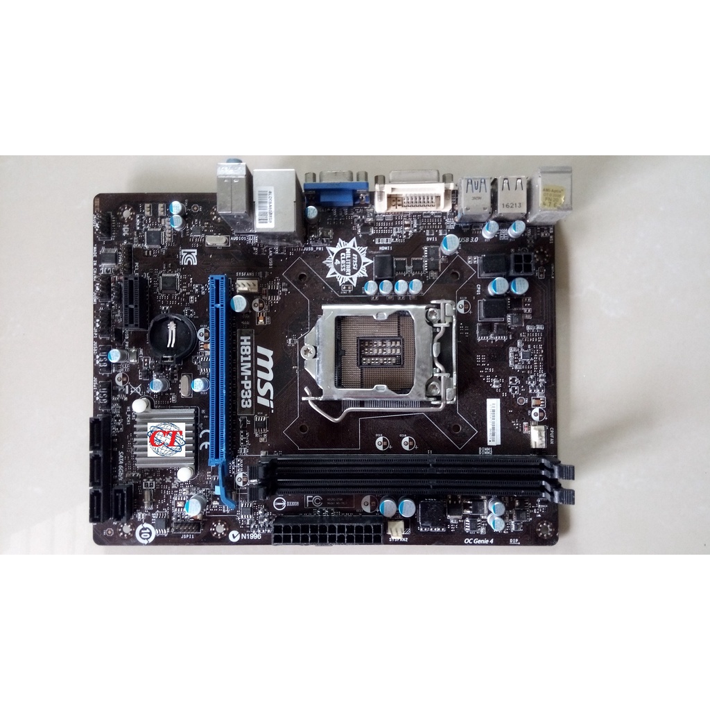 MSI H81M-P33 1150 motherboard supports Core i7/Core i5/Core i3 | Shopee ...