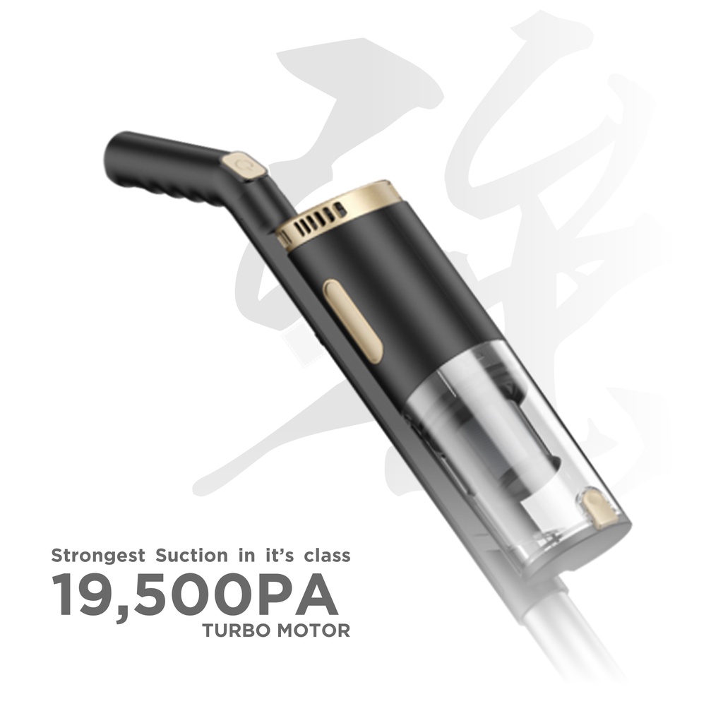 Tenka Ryohin Vacuum Cleaner Kihon K3 Handheld (19500PA) | Shopee Malaysia