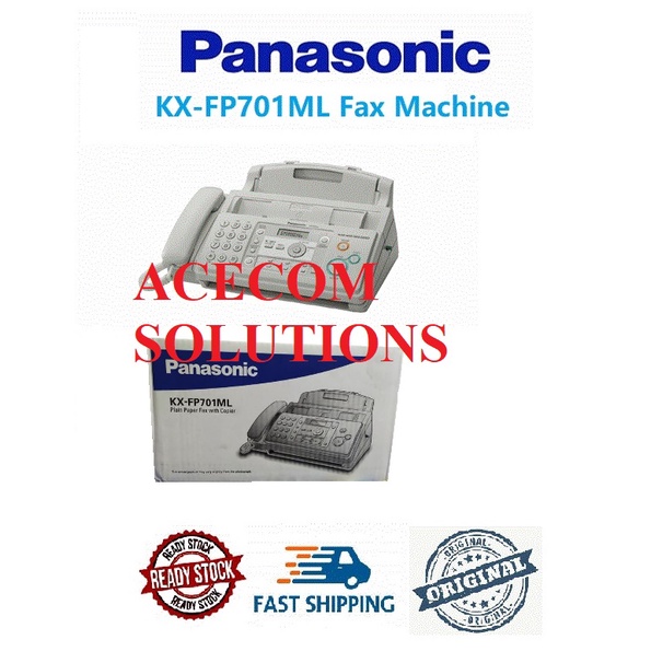 (READY STOCK) (1 YEAR WARRANTY) NEW Panasonic KX-FP701 Fax Machine KX-FP701ML | Shopee Malaysia