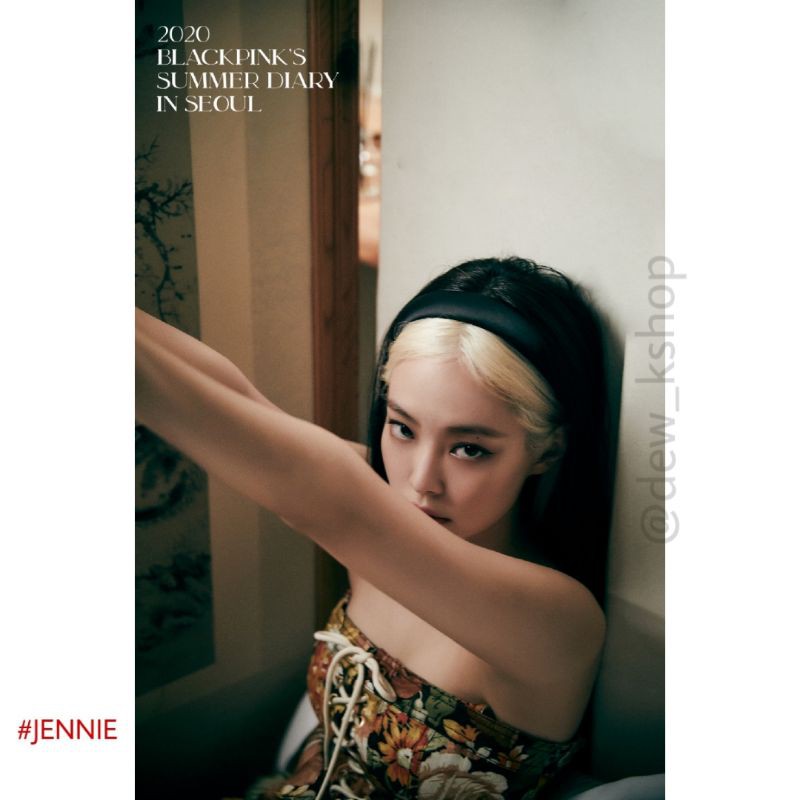 Blackpink POSTER (JENNIE) - 2020 BLACKPINK'S SUMMER DIARY IN SEOUL ...