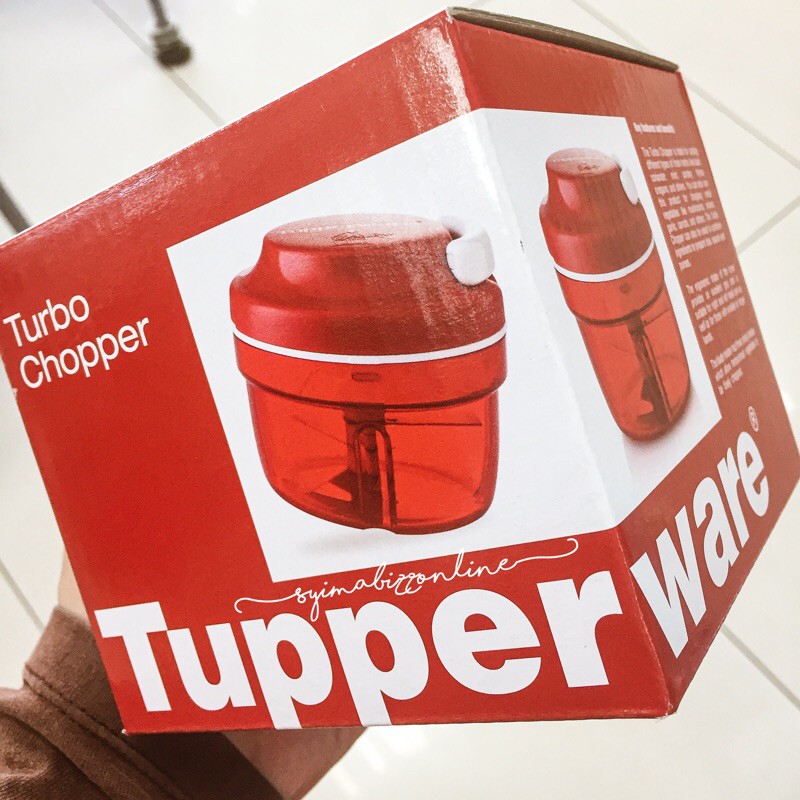 Turbo Chopper Tupperware | Shopee Malaysia