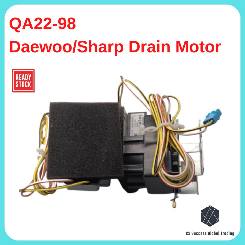 🔥Ready Stock🔥 QA22-98 Daewoo/Sharp Drain Motor 100716 Replacement Part ...