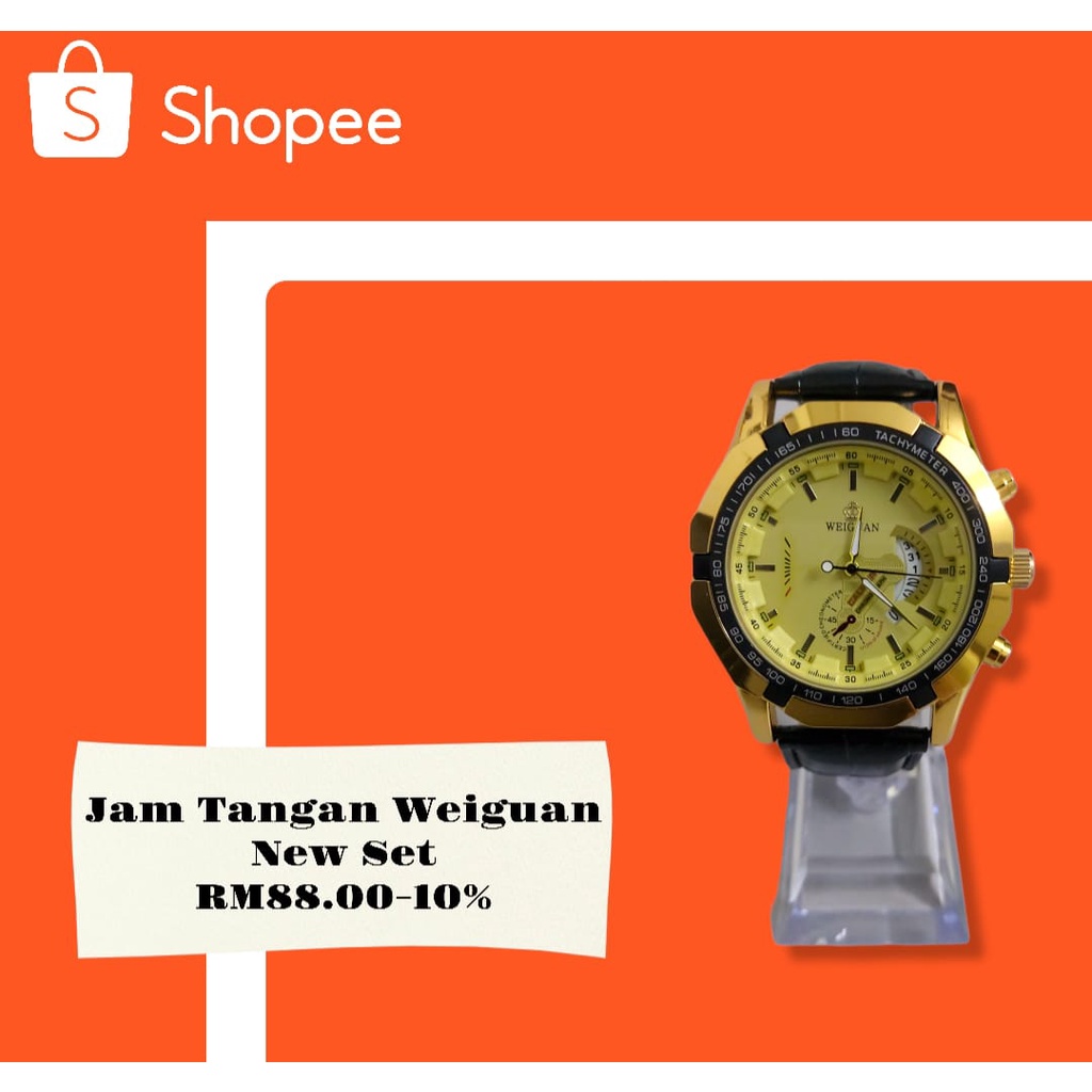 Weiguan Jam Tangan Baru ( Three Year Warranty ) | Shopee Malaysia