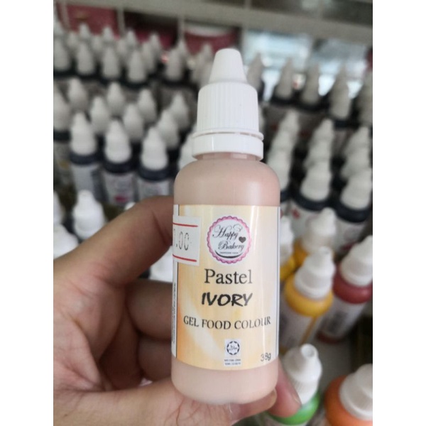 Pastel ivory Gel food colour 38g | Shopee Malaysia