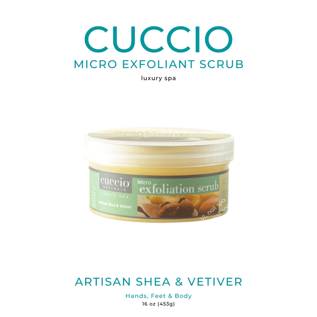 Cuccio Micro Exfoliation Scrub （PROFESSIONAL PEDICURE) | Shopee Malaysia