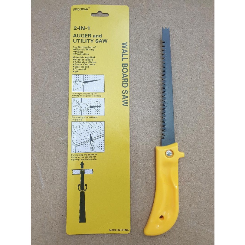 6" Wallboard Saw / Dry Wall Saw / Panel Saw / Plaster Ceiling Handy Saw ...