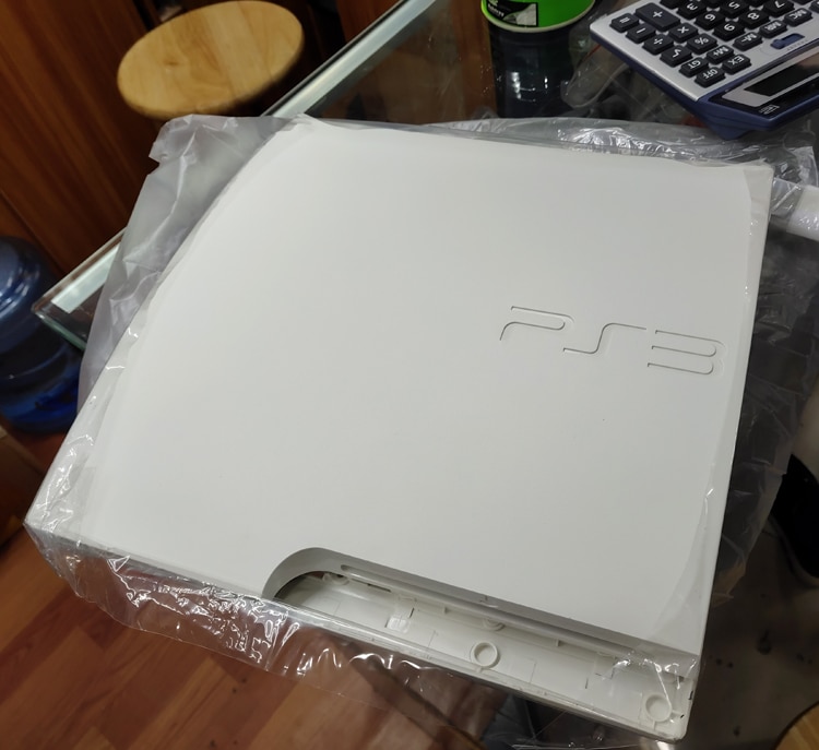 white case shell for ps3 slim full housing shell case console case for ...