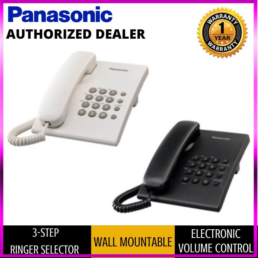 PANASONIC KX-TS500ML SINGLE LINE PHONE | Shopee Malaysia