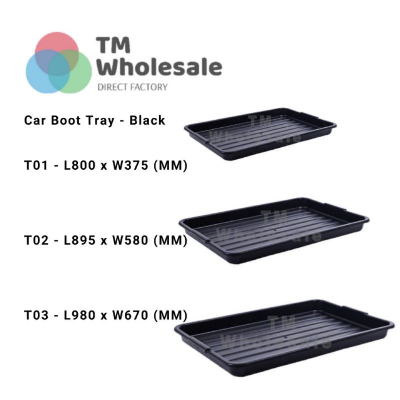 Multipurpose Tray Plastic / Car Boot Tray / Pasar Malam Use Tray ...