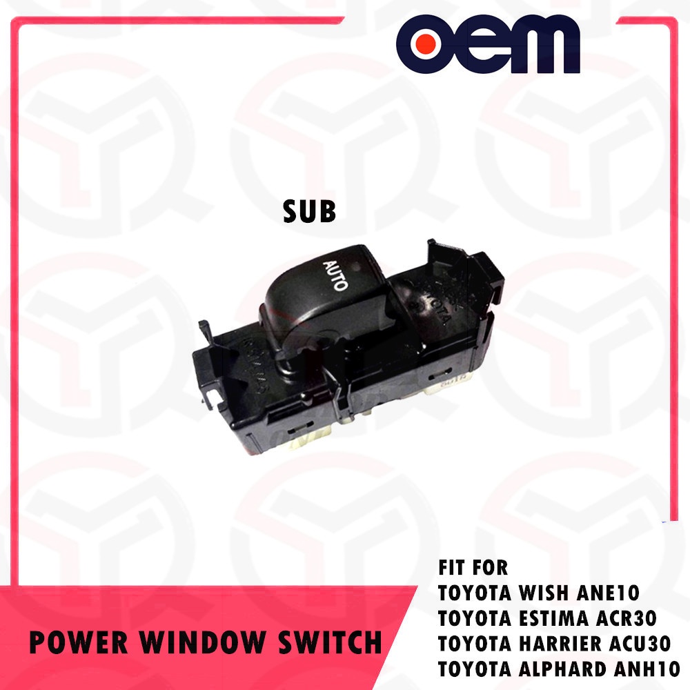 TOYOTA WISH ZNE10 HARRIER ACU30 CAMRY ACV30 ESTIMA ACR30 ALPHARD ANH10 ...