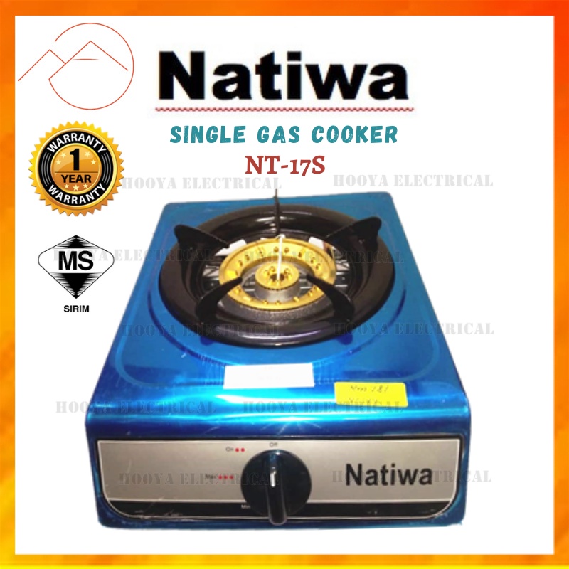 STAINLESS STEEL SINGLE GAS COOKER / GAS STOVE ONE BURNER / DAPUR GAS ...
