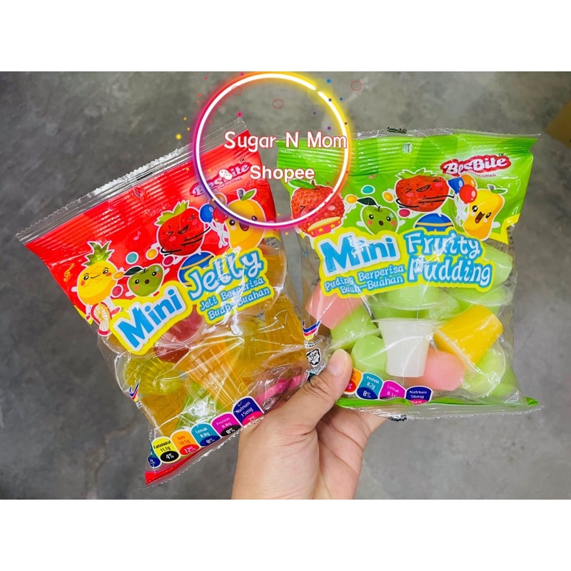 Besbite Mini Jelly 265g & Mini Pudding 250g | Shopee Malaysia