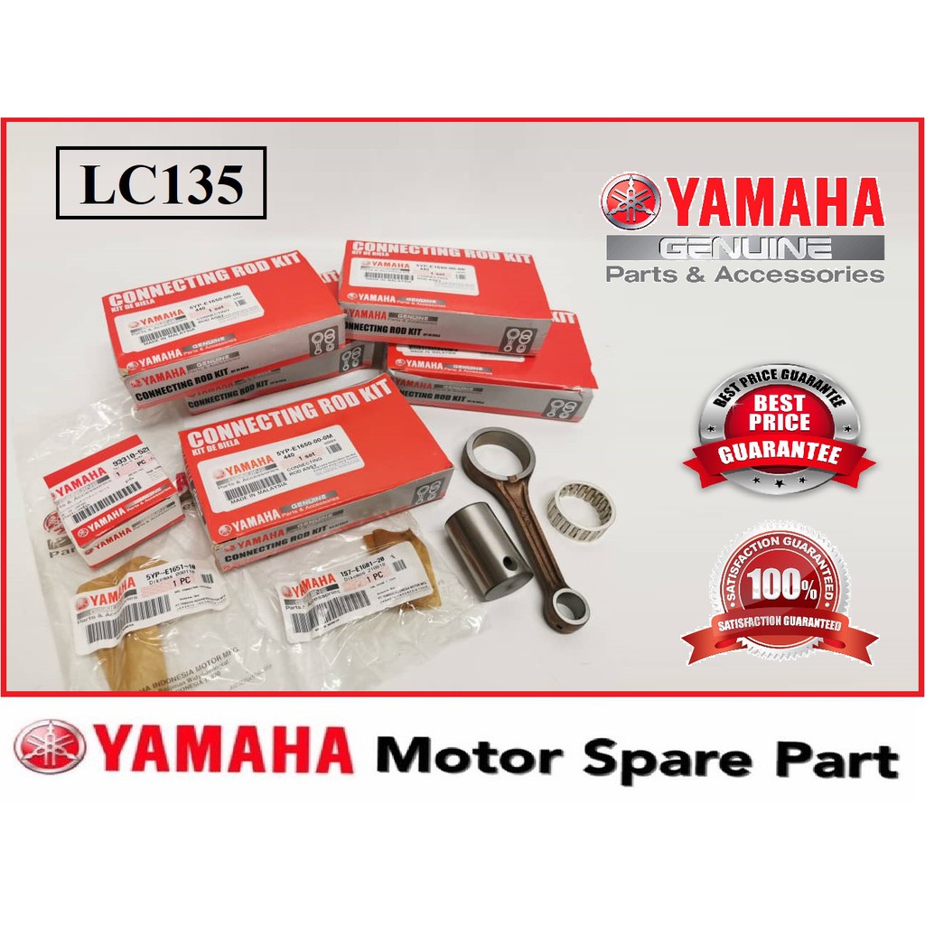 (100% ORIGINAL) YAMAHA LC135 CONNECTING ROD WITH BEARING SET // 5YP ...