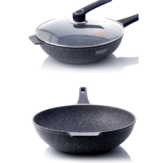 Kuali Granite 32cm (Kuali Batu) | Shopee Malaysia