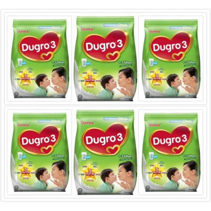 Dugro 3/4 Milk Powder Original (900g x 6 Packs) | Shopee Malaysia