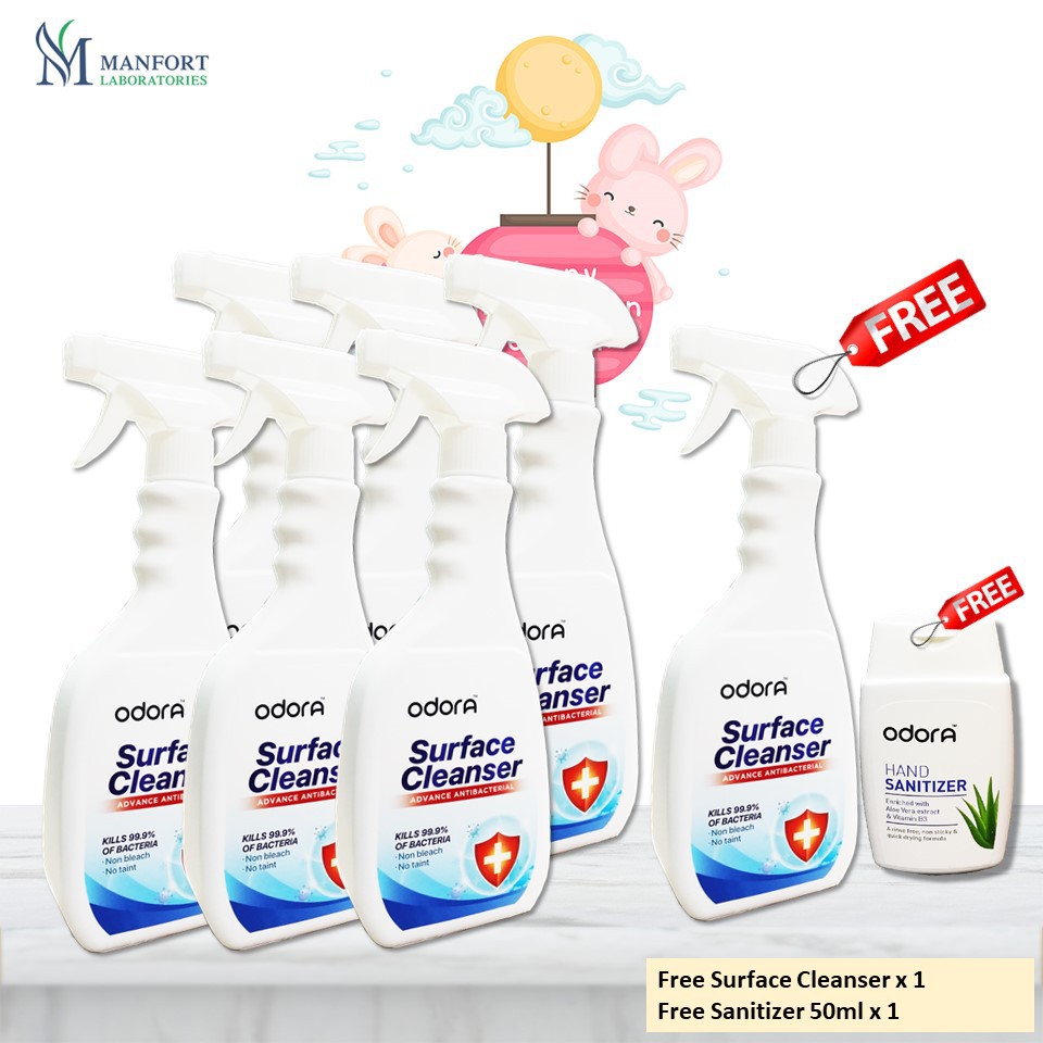 Odora Surface Cleanser Disinfectant Spray (500ml) | Shopee Malaysia