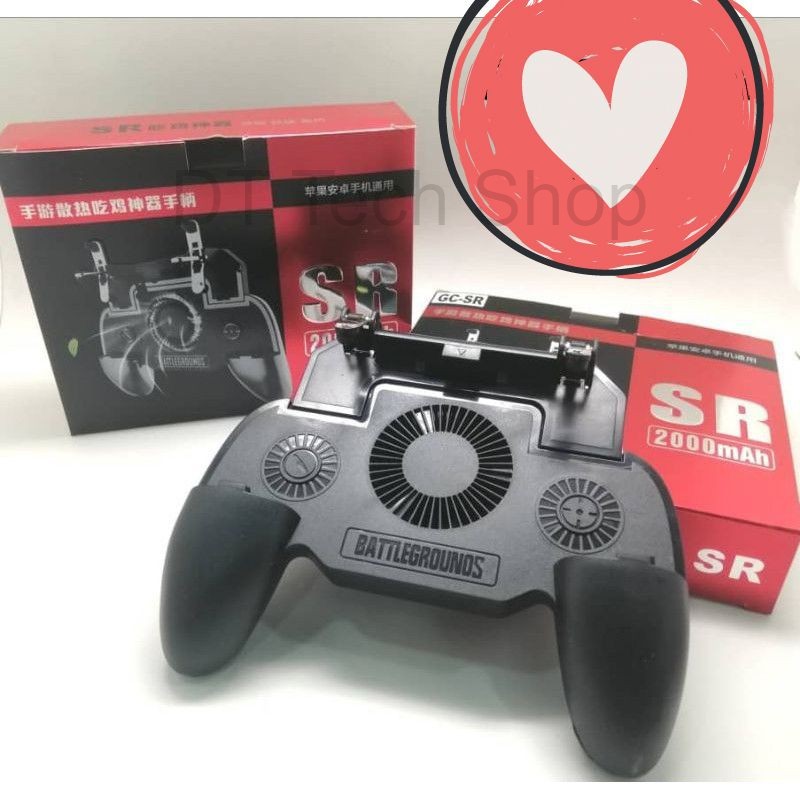 Mobile game controller, gaming cooling fan cooler controller. gamepad ...
