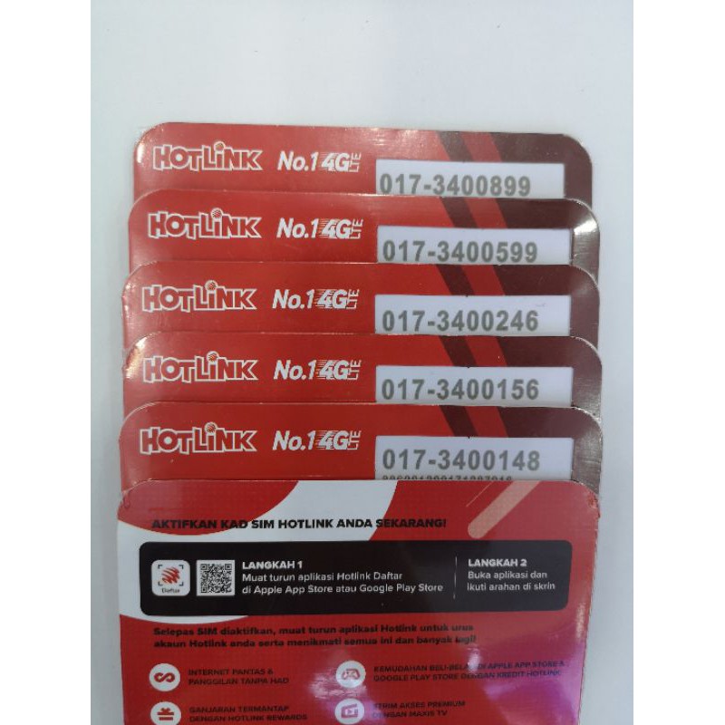 Vip number/Hotlink/Hotlink Red/Maxis Vip for sell🔥🔥🔥 | Shopee Malaysia