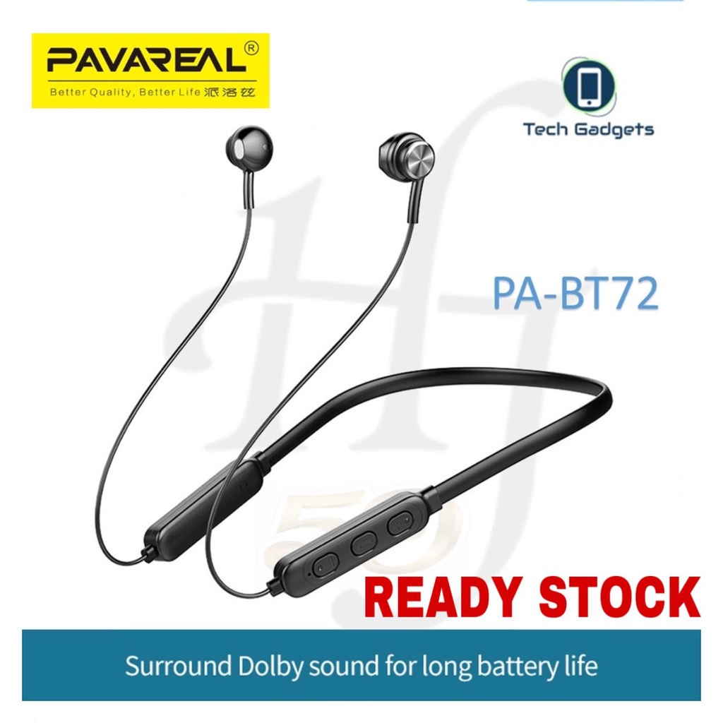 PAVAREAL PA-BT72 Wireless Sport Earphone [ READY STOCK ] | Shopee Malaysia
