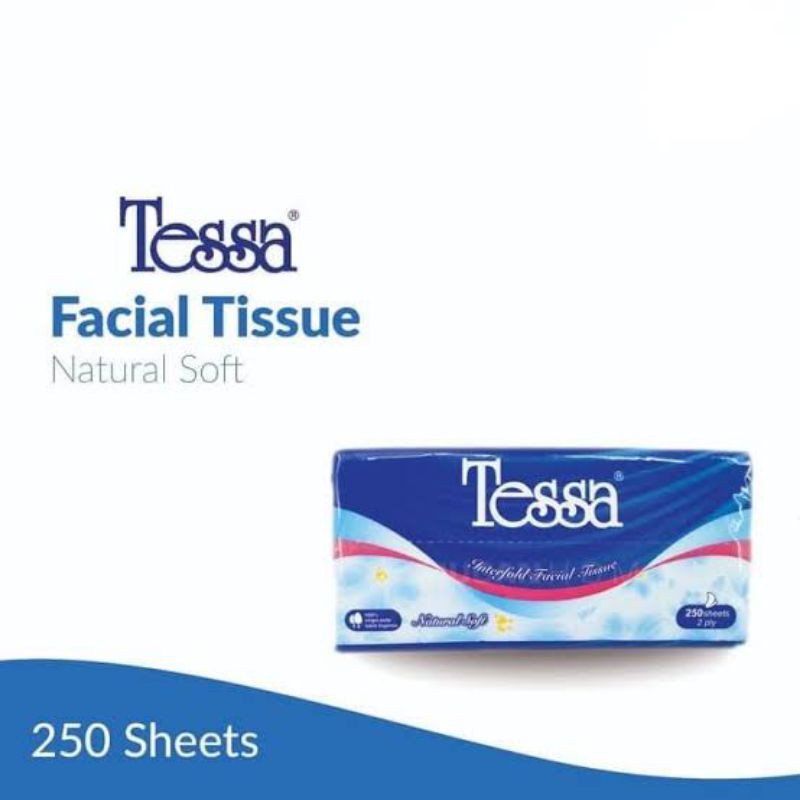 Tessa Tissue 250 Sheets | Shopee Malaysia