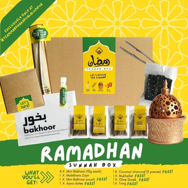 BAKHOOR BEGINNER SET/RAMADHAN SUNNAH BOX | Shopee Malaysia