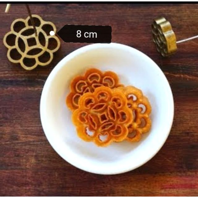 Acuan Kuih Loyang Goyang Copper Tembaga 5.5/6/8cm | Shopee Malaysia