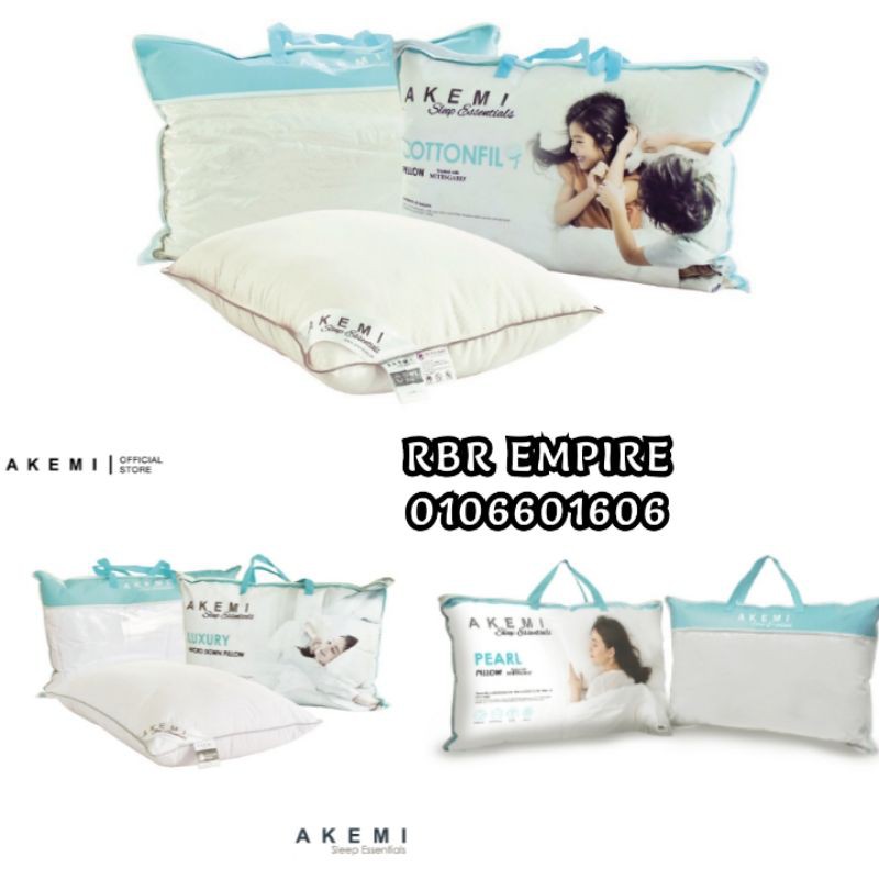 AKEMI Sleep Essentials Luxury Micro Down Pillow (48Cmx74CM) | Shopee Malaysia