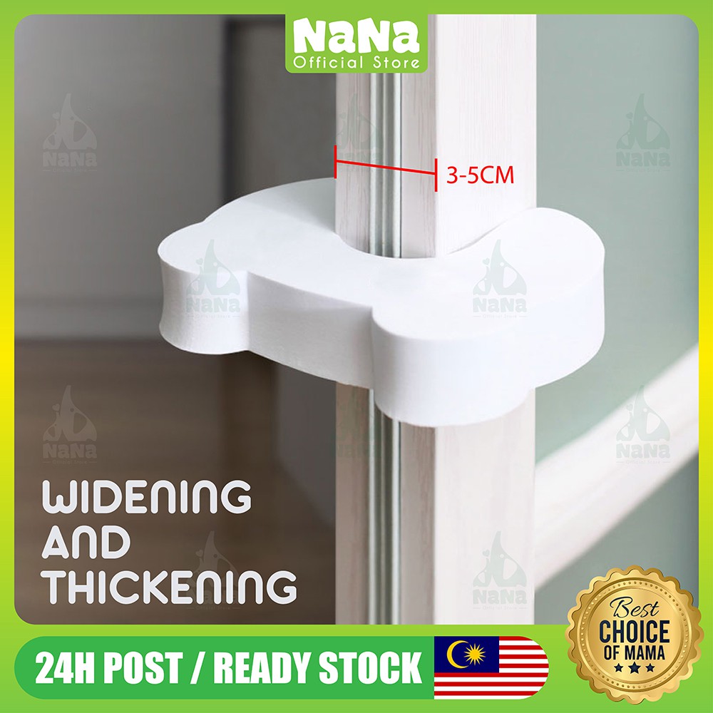 NANA Door Stopper Bear Door Block Finger Pinch Guard Baby Safety ...