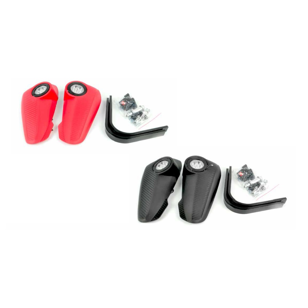 1 PAIR UNIVERSAL HAND GUARD WITH LED LIGHT RUNNING HAND GUARD ...