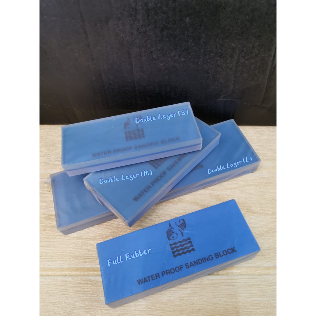Water Proof Sanding Block (Full Rubber / Double Layer) | Shopee Malaysia