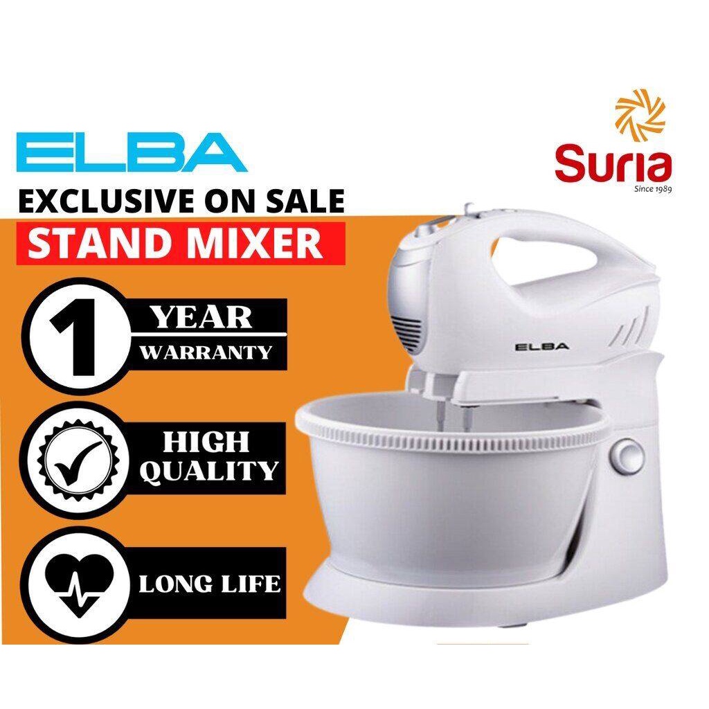 Elba 3L 300W Auto Rotation Bowl Stand Mixer ESMB-E3030(WH) | Shopee ...