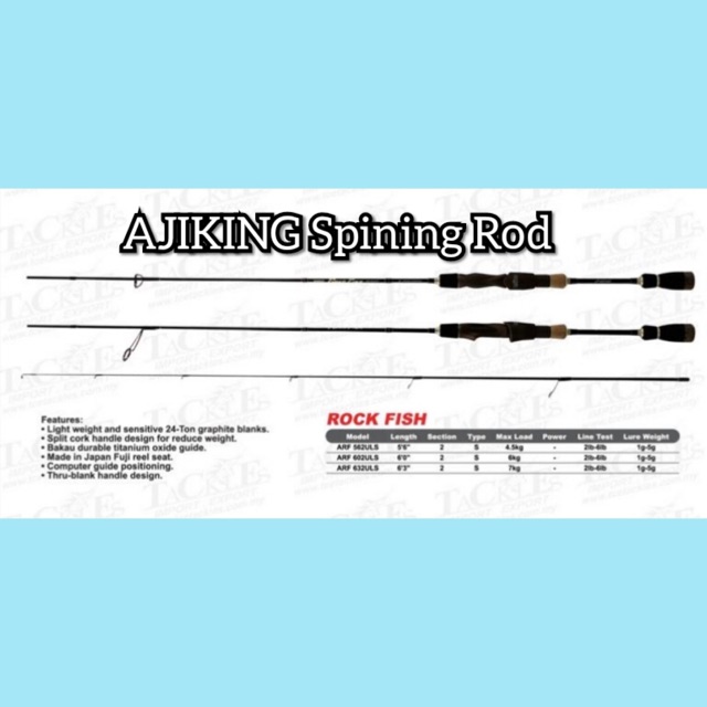 AJIKING ROCK FISH (ULTRA LIGHT ROD) | Shopee Malaysia