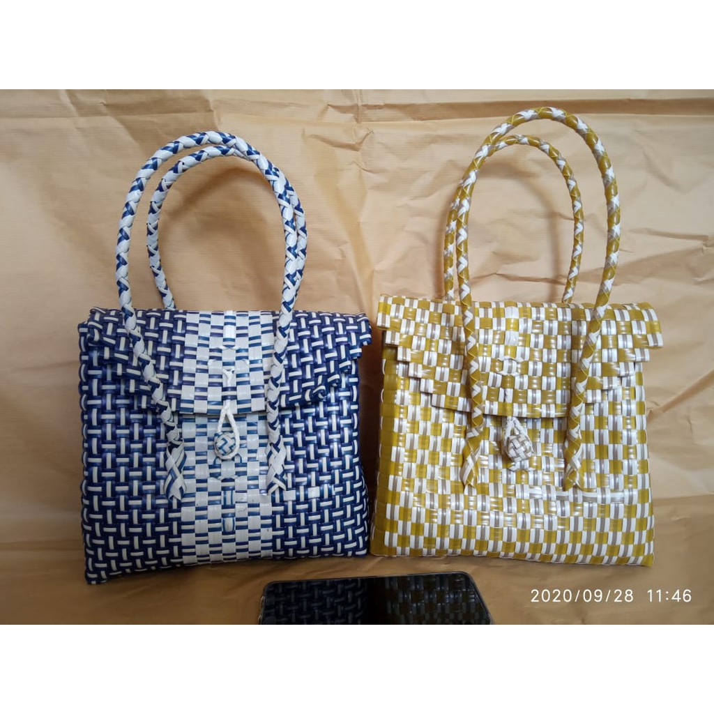 Unique Beautiful Cali Bag - Closed Jali Woven Bag | Shopee Malaysia