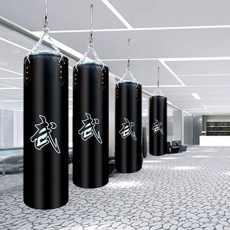 60/80/100/120cm PU Empty Boxing Sand Bag Fitness Sanda MMA Kick ...