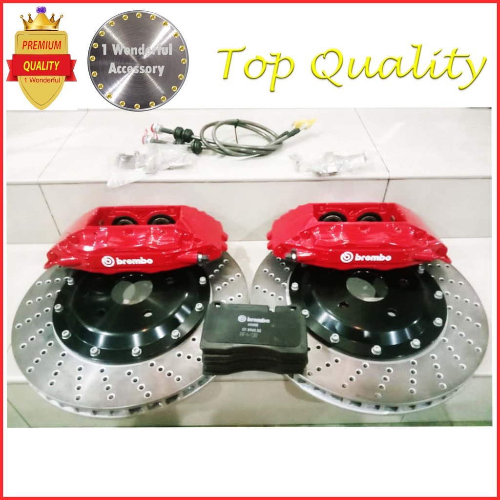 (02set1) Brembo GT F50 4 pots caliper only Toyota - estima / Camry ...